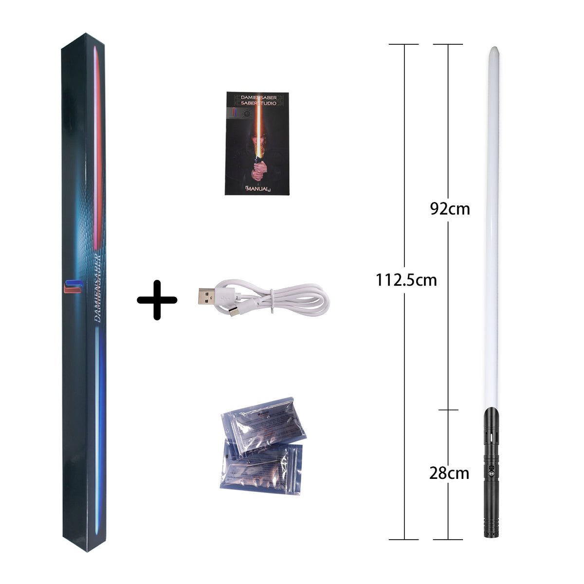 SaberCustom Dueling Xenopixel v3 Light Saber Smooth Swing Infinite Col