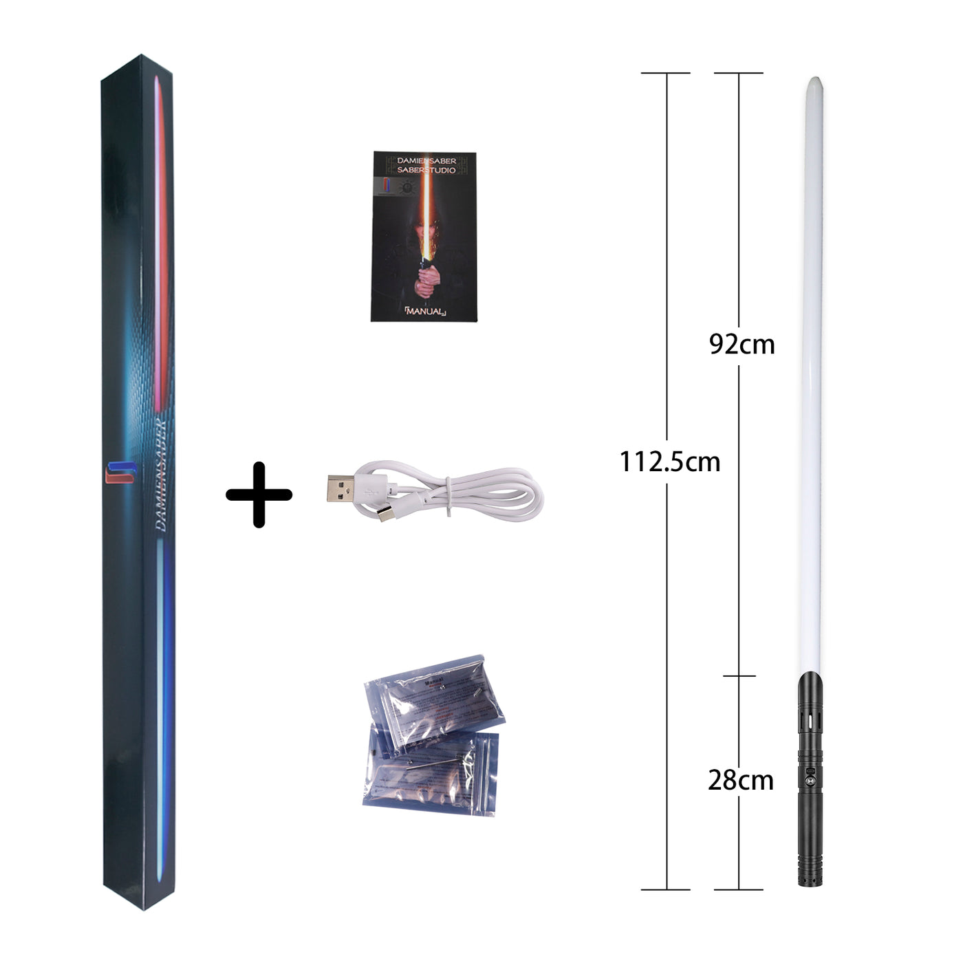 SaberCustom Dueling Xenopixel v3 Light Saber Smooth Swing Infinite Col