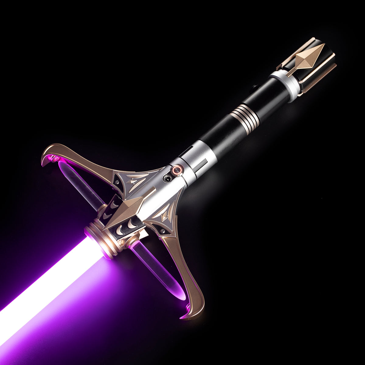 SaberCustom Crossguard Lightsaber Infinite Colors Changing Light Saber