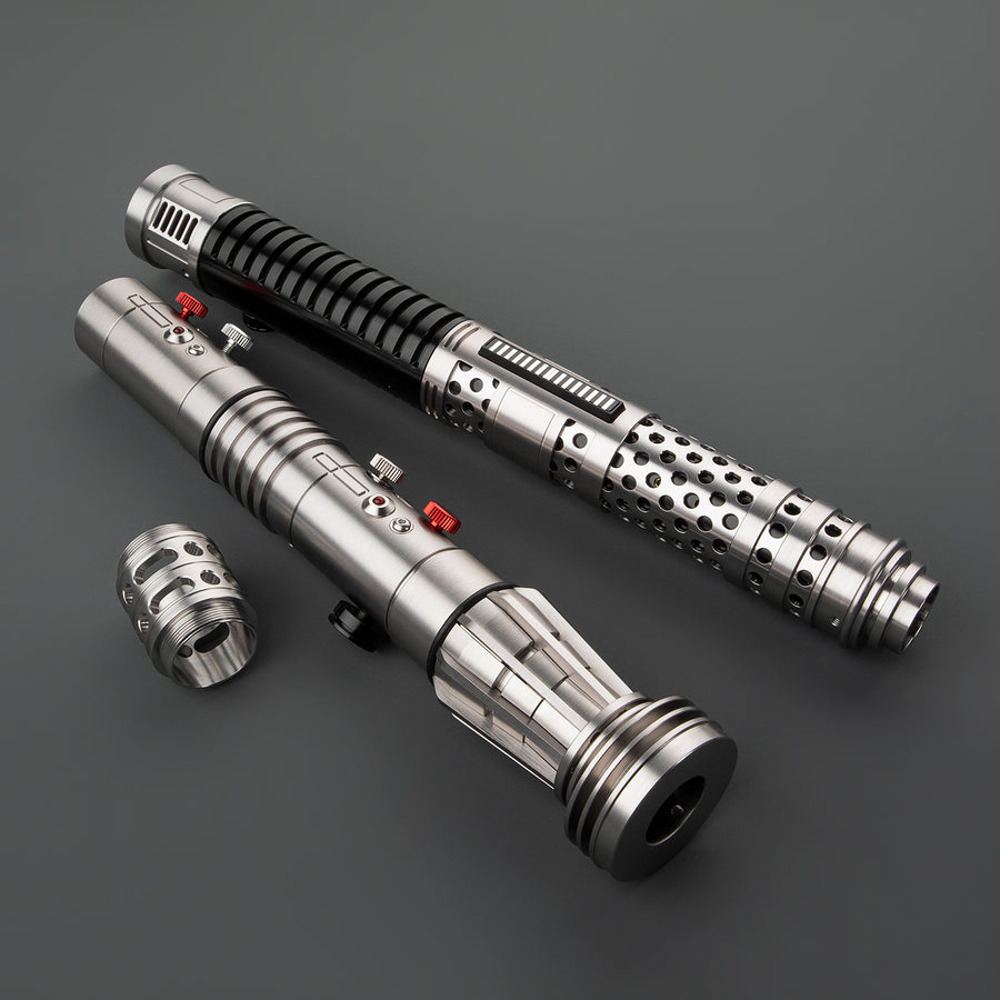 SaberCustom Double Blades Darth Maul Xenopixel v3 Lightsaber Support t